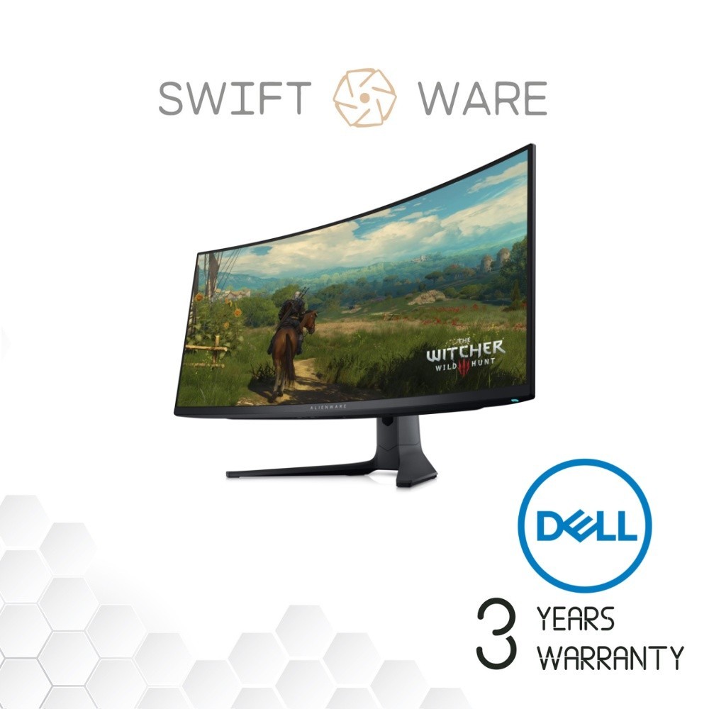 DELL ALIENWARE 34 INCH CURVED QD-OLED GAMING MONITOR - AW3423DWF | Shopee Singapore