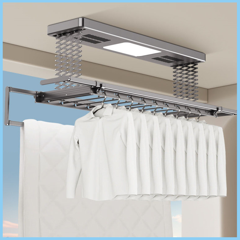 Automated Laundry Rack Home Control Ceiling Clothes Drying Rack Smart ...