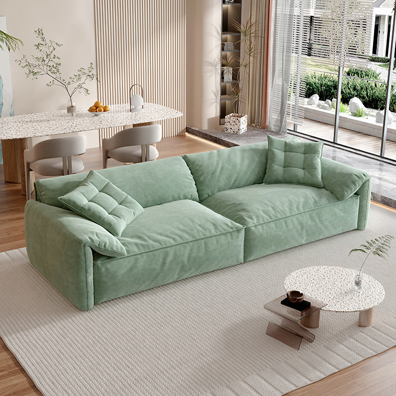 【SG STOCK】 [pre order]Modern French elephant ear space-saving living ...