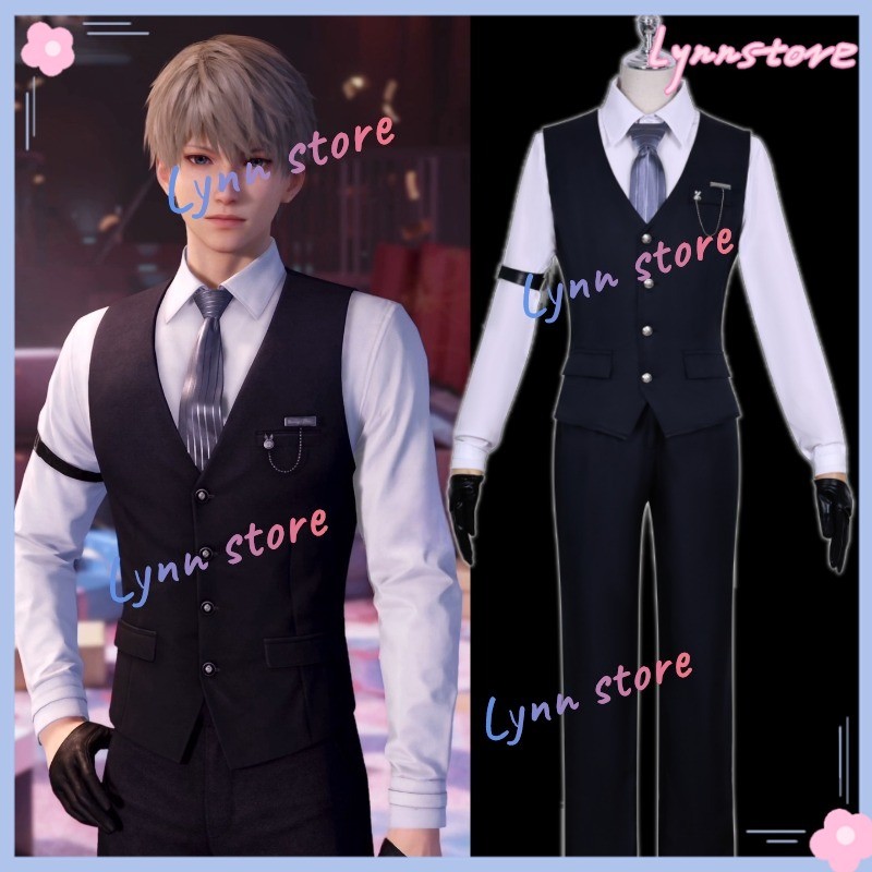 Cosplay Xavier Bunny Ears Uniforms Suit Costume LOVE AND DEEPSPACE ...