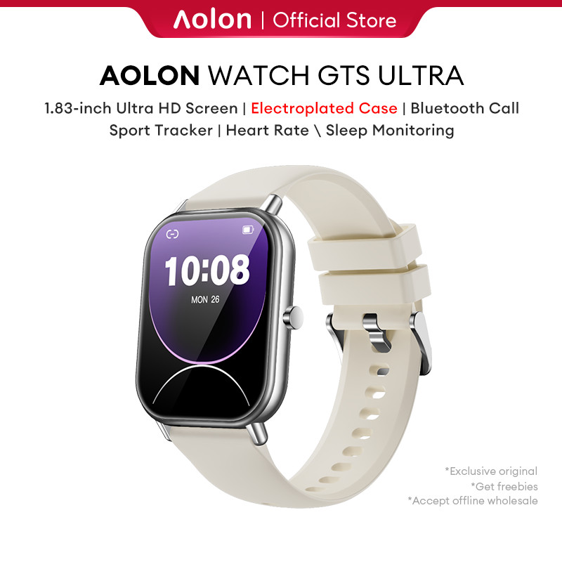 Aolon GTS Ultra Smart Watch Electroplated Case Bluetooth Sleep Health ...