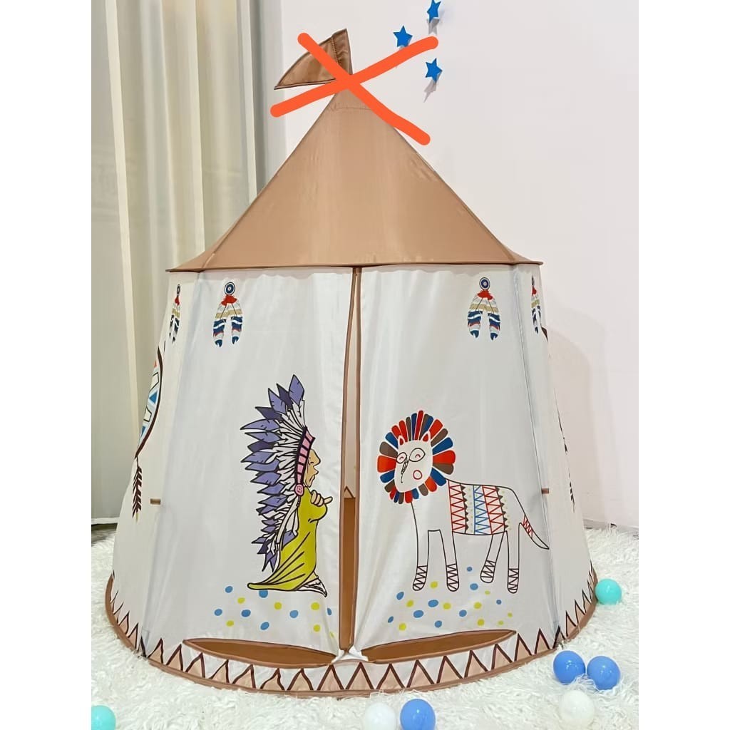 TENDA Castle Children's Tent/Indian Children's Tent/Indian Castle ...