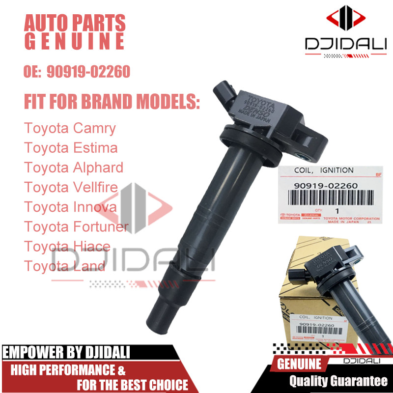 90919-02260 Ignition Coil TOYOTA Vigo Innova Hiace FORTUNNER Camry ...