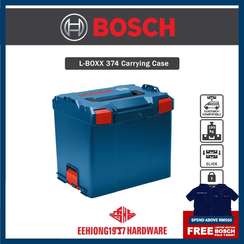 MESIN Bosch L-BOXX 374 Carrying Case Professional Tool Box L BOXX ...