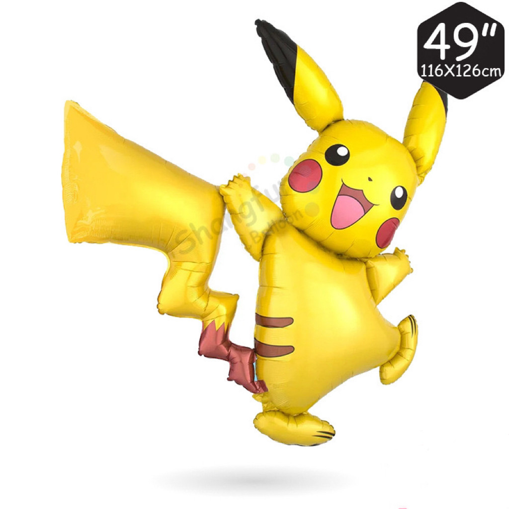 Oversized Pikachu Style Balloons Shoulder Straps Birthday Party ...