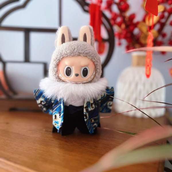 17cm doll clothes labubu clothes Original 17CMlabubu Labu Labu Enamel ...