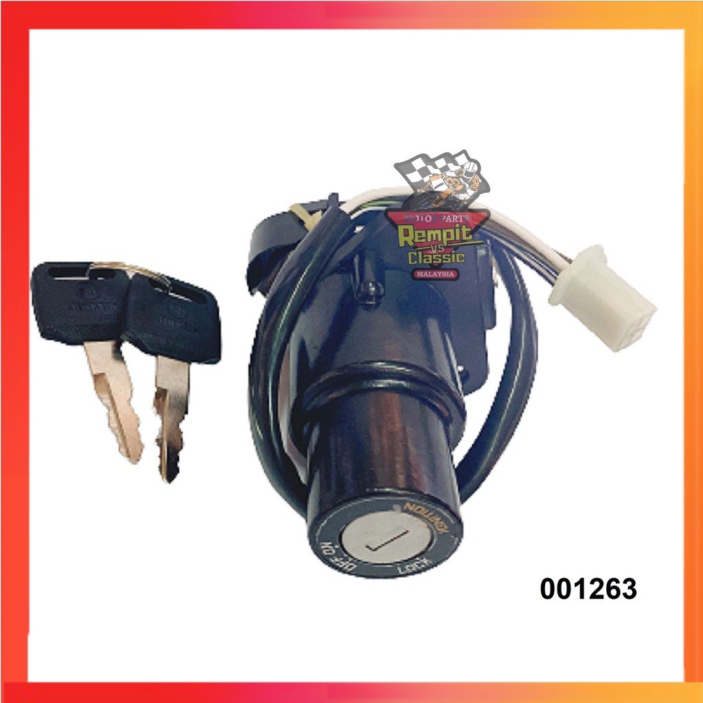 REMPIT Krz Kawasaki Main Switch Kunci Set (A Class) | Shopee Singapore