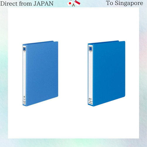 KOKUYO File T File Colored Cardboard A4 300 Sheet Holder 2 Holes Blue F ...