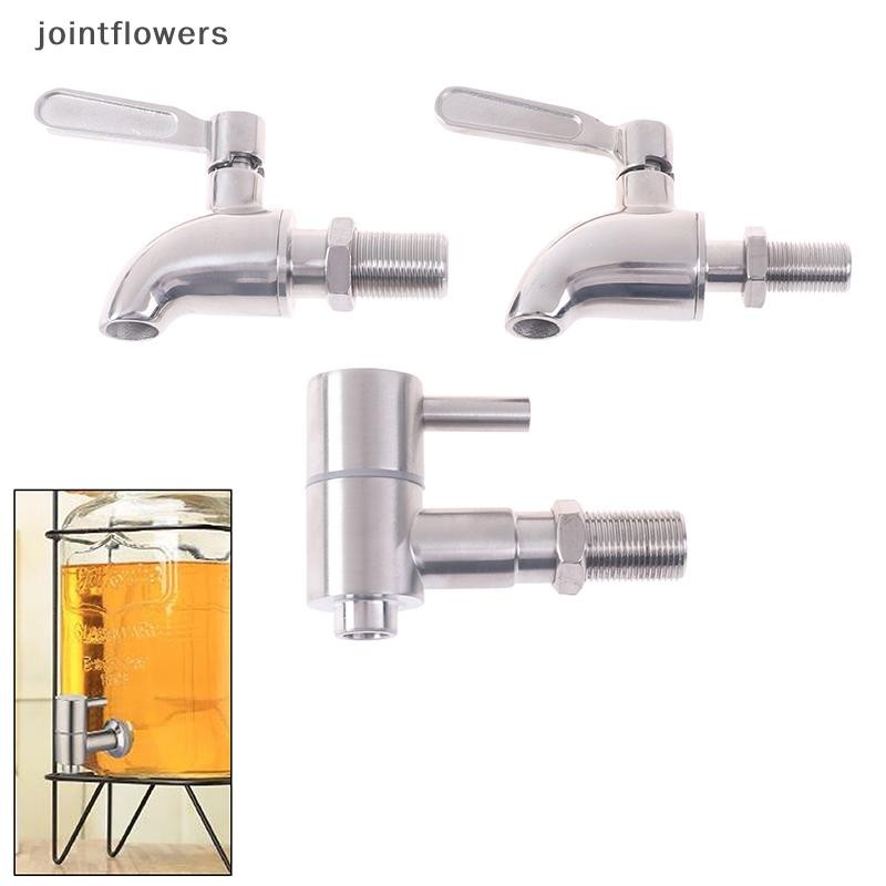 JSS Wine Barrel Water Spigot Tap 304 Stainless Steel Faucet Beer ...