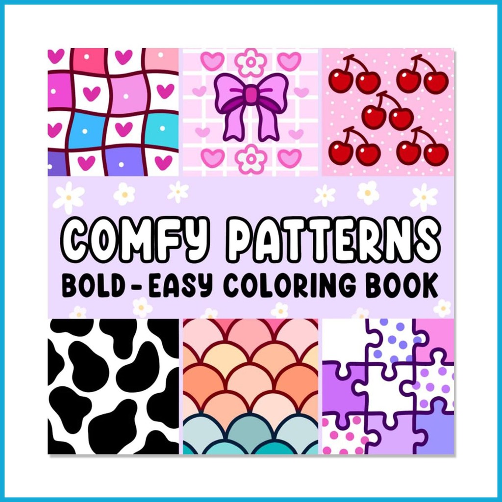 Kids Coloring Books Single-Sided Page Cute Coloring Book Simple ...