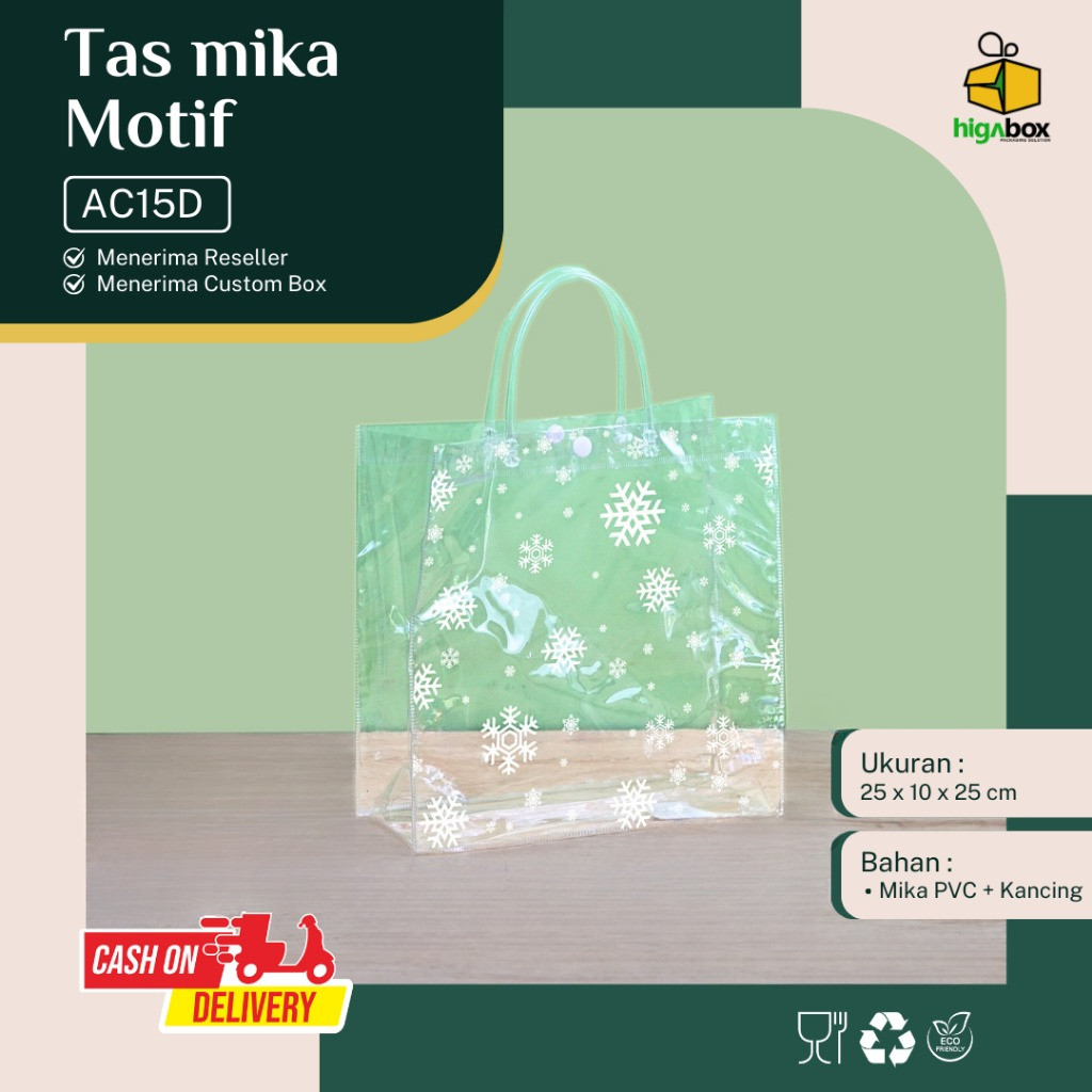 Transparent PVC Mica Bag / Plain PVC Mica Bag Goodiebag Hampers Clear ...