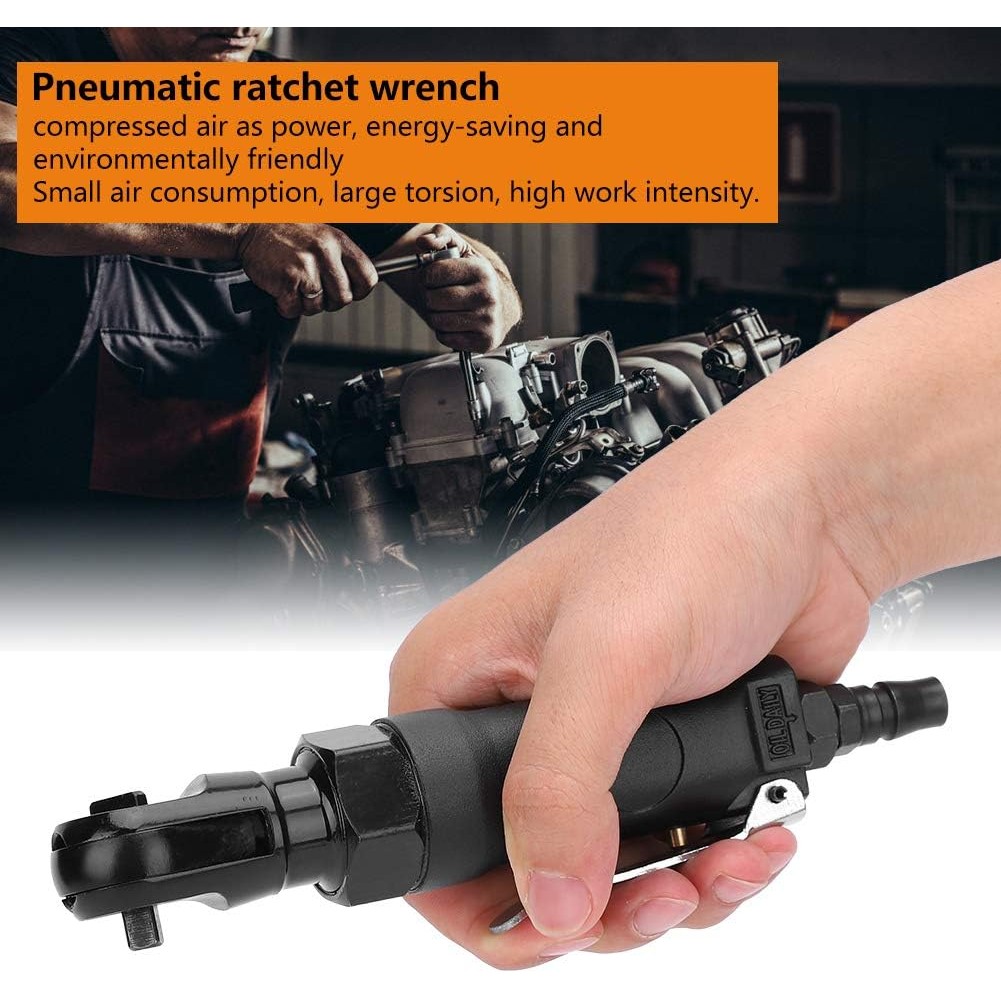 Pneumatic Wrench Thru-Hole Square Drive Air Ratchet Wrench Large ...