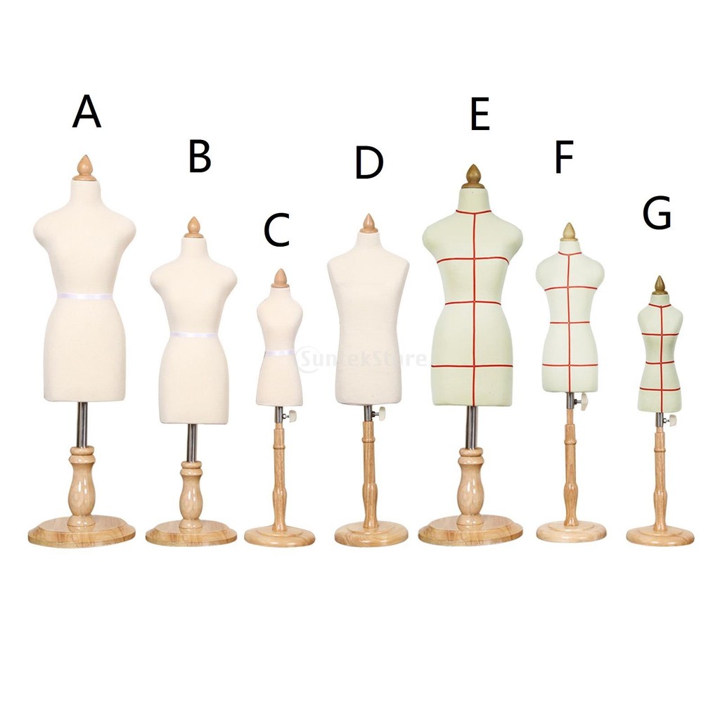 [blesiya21] Form Mannequin Stand with Round Base Dress Form Manikin ...