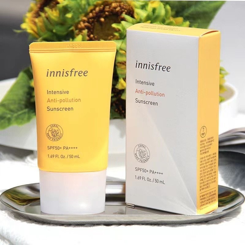 Innisfree Tone Up No Sebum Sunscreen SPF50+ PA++++ 50ml Face Sunblock ...