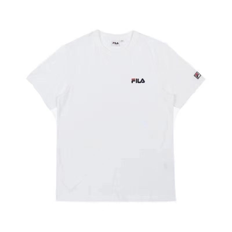 High version of tide brand fila loose cotton classic logo small label ...