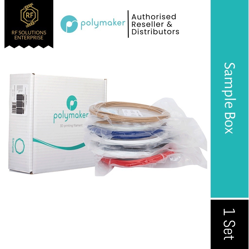 Polymaker Filaments SampleBox (1.75mm) (50g/type) | Shopee Singapore