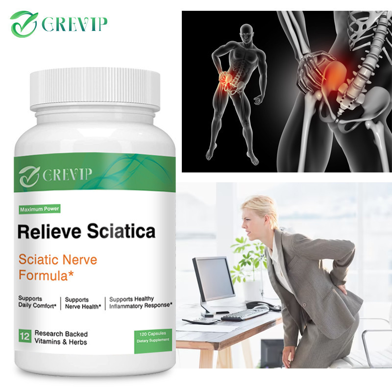 Sciatic Nerve Health Support - Sciatic Nerve Supplement with Alpha Palm ...
