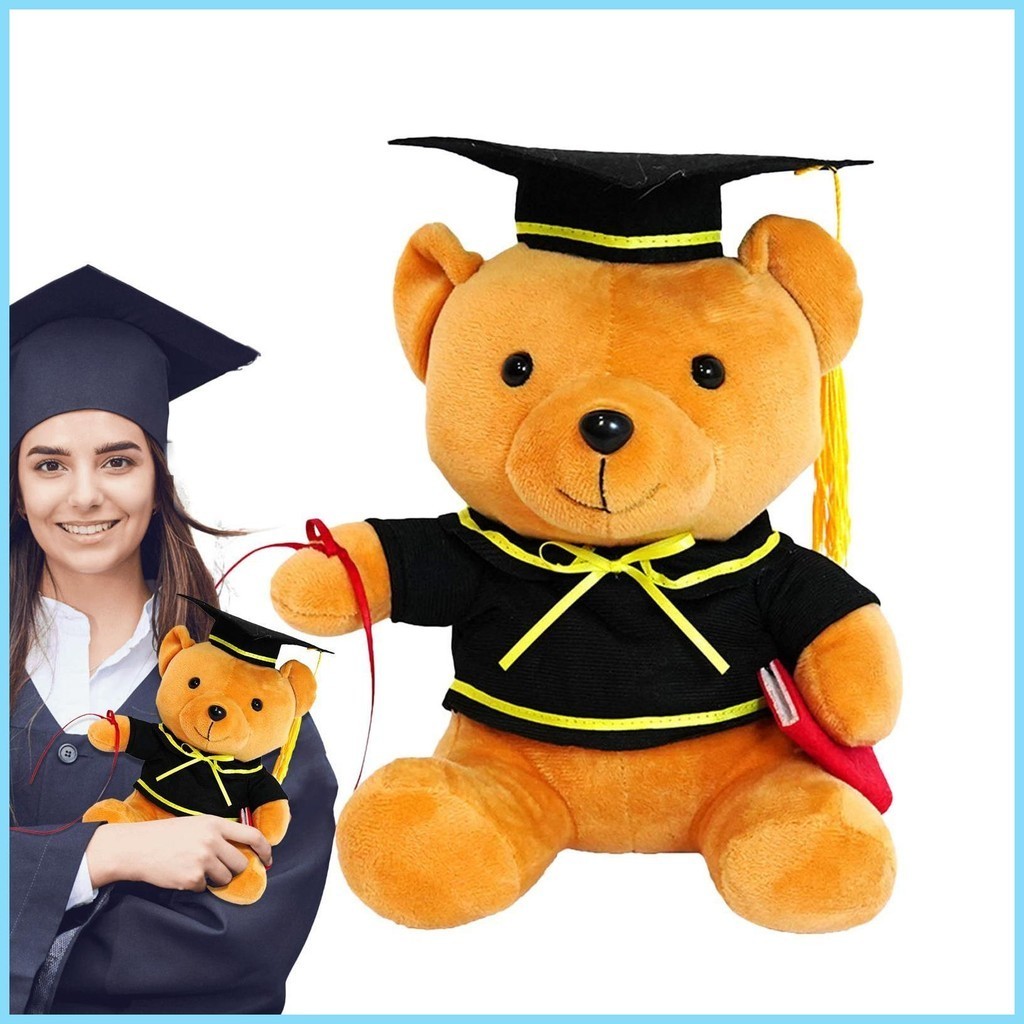 Graduation Bear 7 Inch Graduation Plush Bear Stuffed Animal 2024 ...