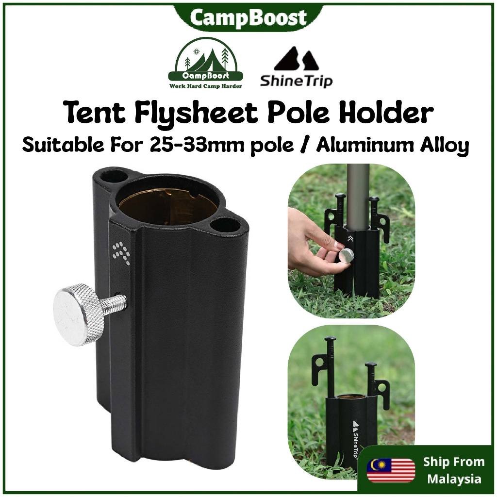CampBoost SHINETRIP Tent Flysheet Camping Waterproof Pole Holder Pole ...
