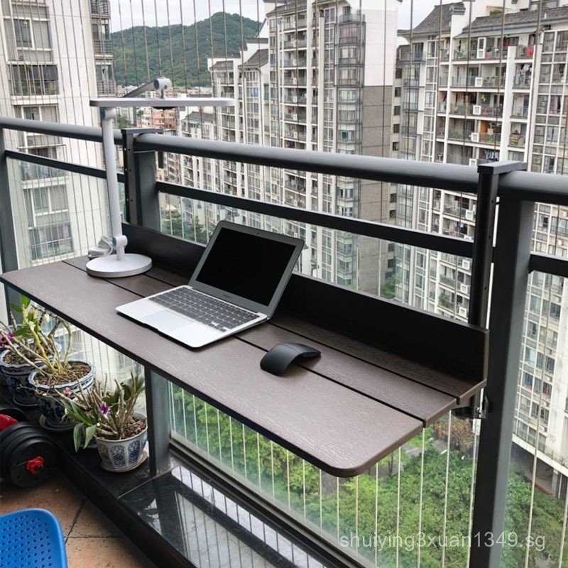 Foldable Bar Counter Dining Table Integrated Home Balcony Narrow Table ...