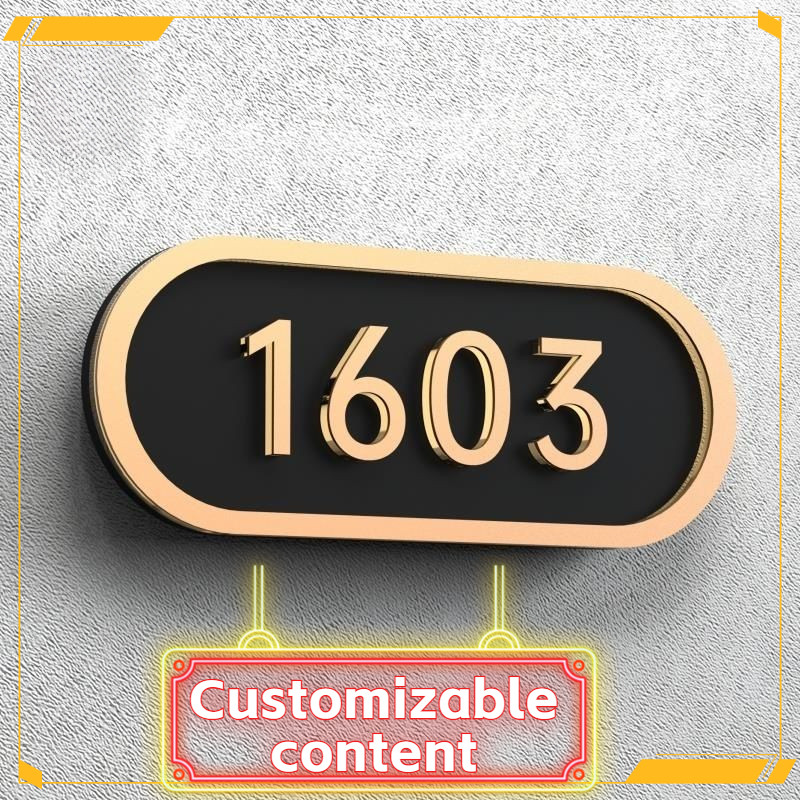 House number room number Unit Number Signage Door Number SignageXitu ...