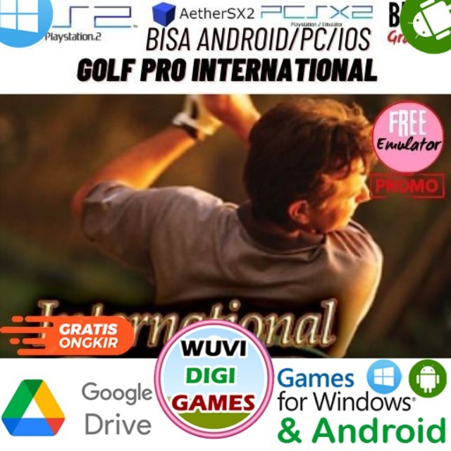 Selling PS 2 Golf Pro International Games | Can be used on PC / Android ...