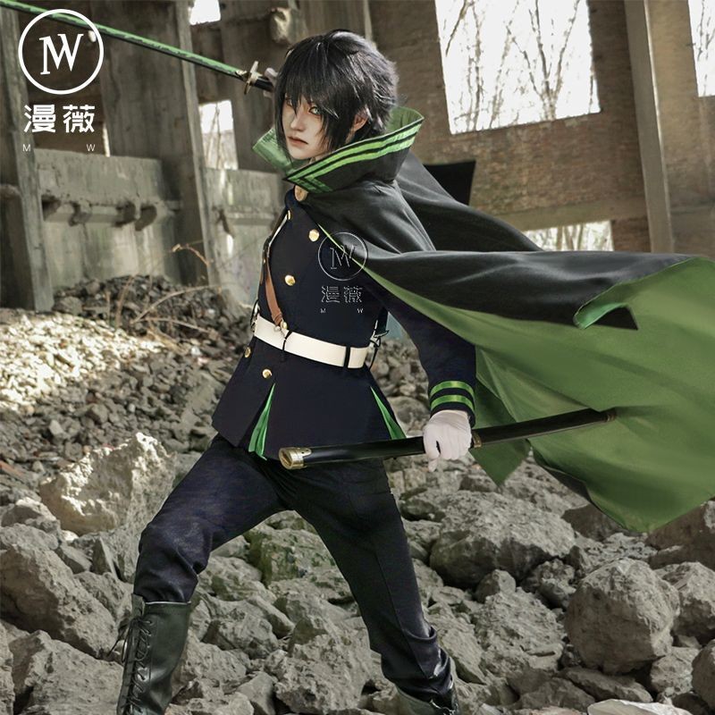 Seraph of the End Hundred Nights Yuichiro Ichise Red Lotus Uniform ...