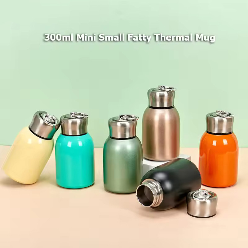 TERMOS 300ml Mini Hot & Cool SUS 316 Thermos Drinking Bottle Hot and ...