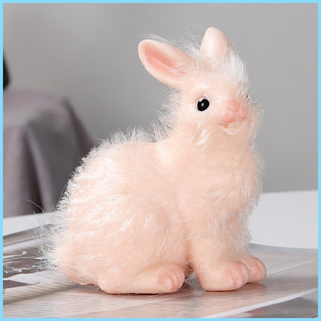 Reborn Animal Silicone Reborn Cute Rabbit Sensory Fidget Toys Realistic ...