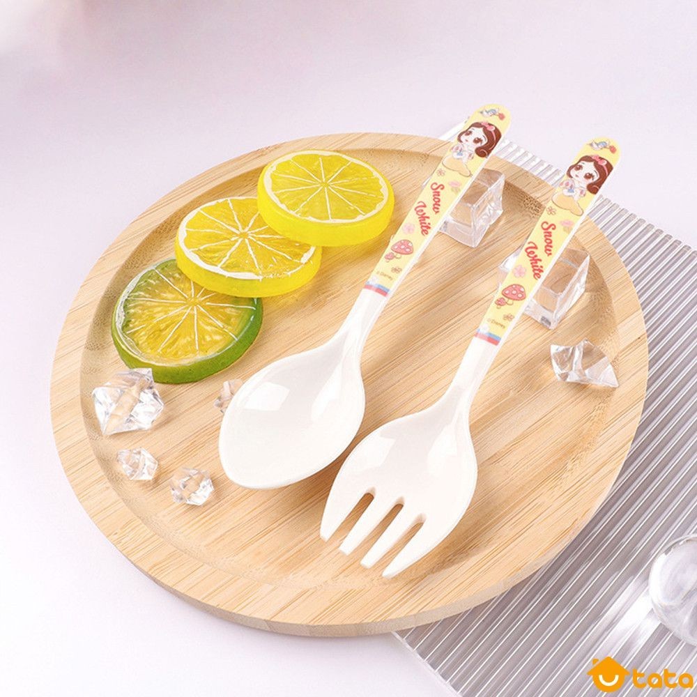 Disney Spoon Tableware Wholesale, Children Plastic Fork Spoon Suit With ...