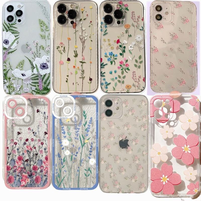 Small Floral Casing for Samsung Galaxy A55 A54 A35 A34 A14 M54 5G A25 A15 A05 S24 Ultra S24 Plus ...