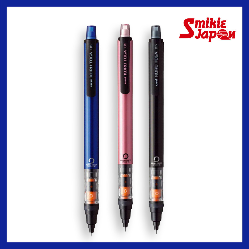 Uni Kuru Toga Pipe Slide Automatic Lead Rotation Mechanical Pencil 0.5mm M5-452 Made In Japan ...