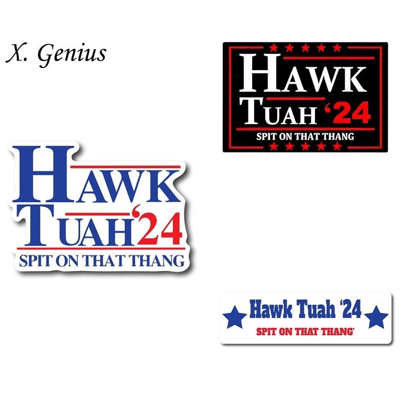 Hawk Tuah Spit on That Thang, Funny Bumper Sticker, Hilarious Meme ...