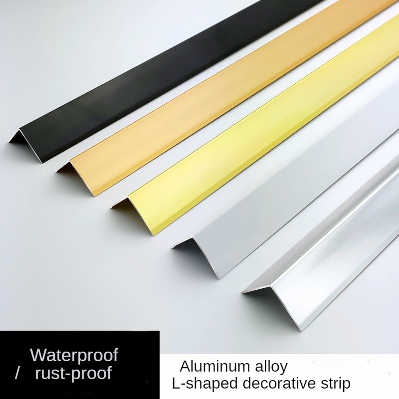 Aluminum alloy edge closing strip Corner protection strip Anti ...