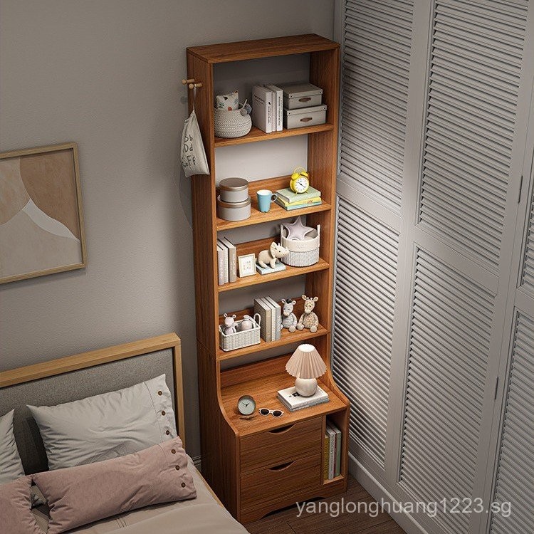 Simple Rack Bedside Table Simple Modern Bedroom Heightened ...