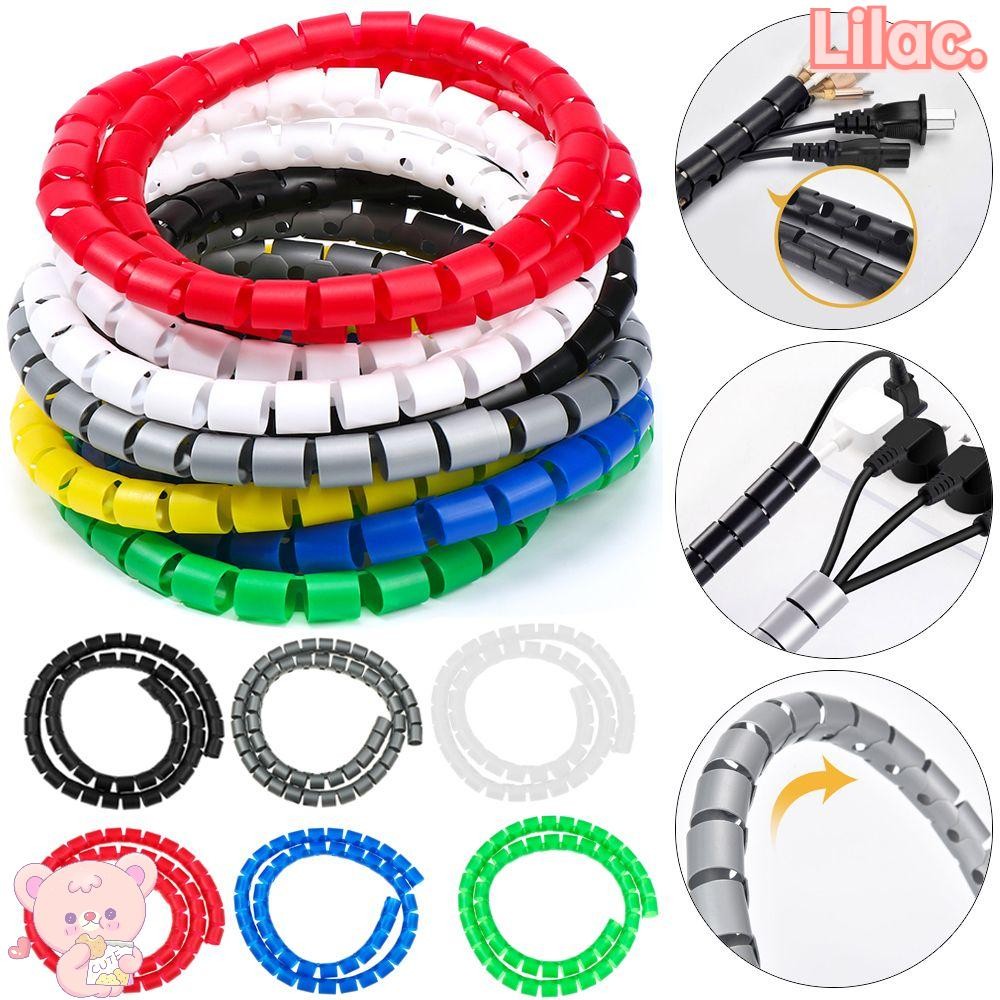 VIOLETLILAC Pipe Protection Winding Pipe Wrap Tube Cable Holder Line ...