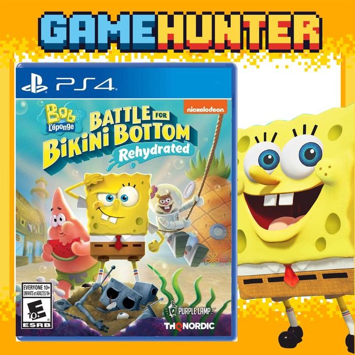 PS4 Spongebob SquarePants: Battle for Bikini Bottom Rehydrates | Shopee ...