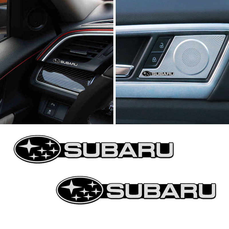 2/4 PCS Car 3D Aluminum Audio Decorate Emblem Universal Stickers Auto ...