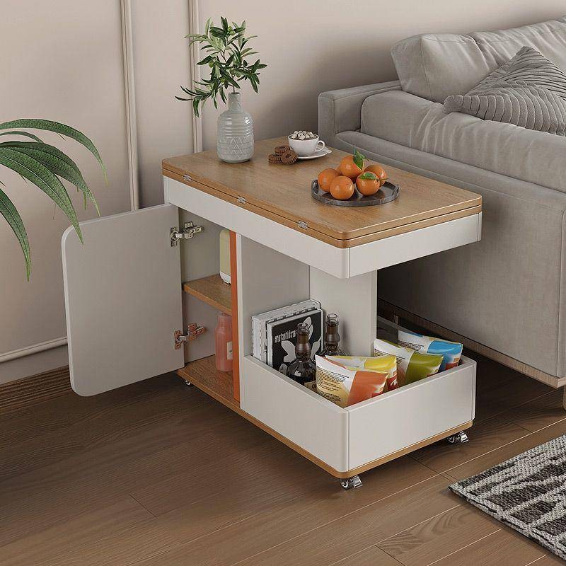 A coffee table with two sides and a multifunctional dining table ...
