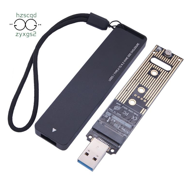SSD Enclosure Case USB3.1 Type a to PCI-E SSD M.2 NVME M.2 SSD ...