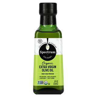Spectrum Culinary, Organic Extra Virgin Olive Oil, 8 fl oz (236 ml ...