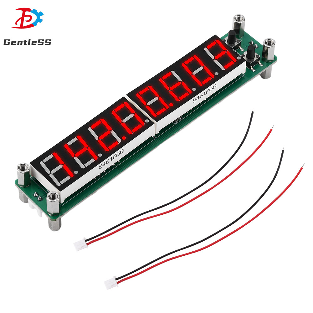 8 Bit RF Signal Frequency Counter LED Display Frequency Module Measures ...