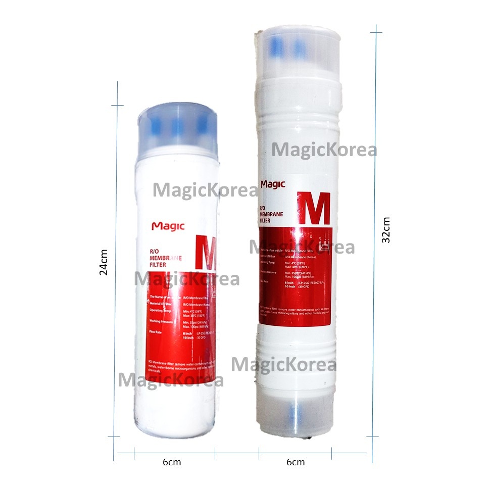 Korea Water Filter Magic Magico RO Reverse Osmosis System Filter Tong ...