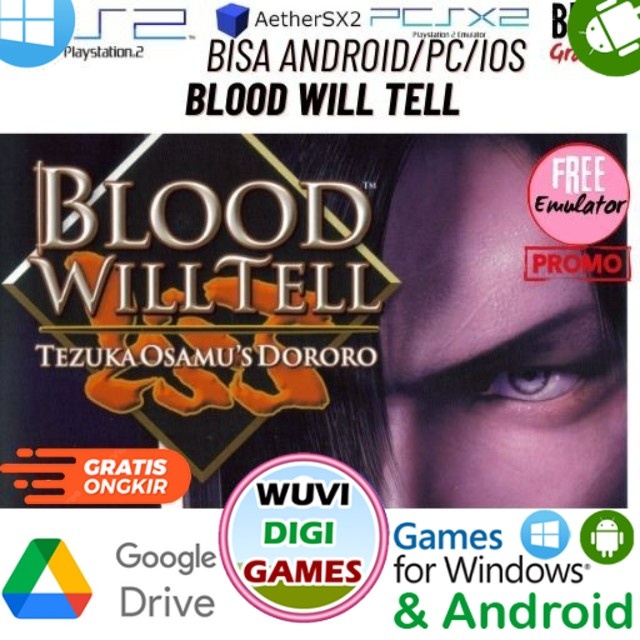 Selling PS 2 Blood Will Tell Games | Can be used on PC / Android / IOS ...