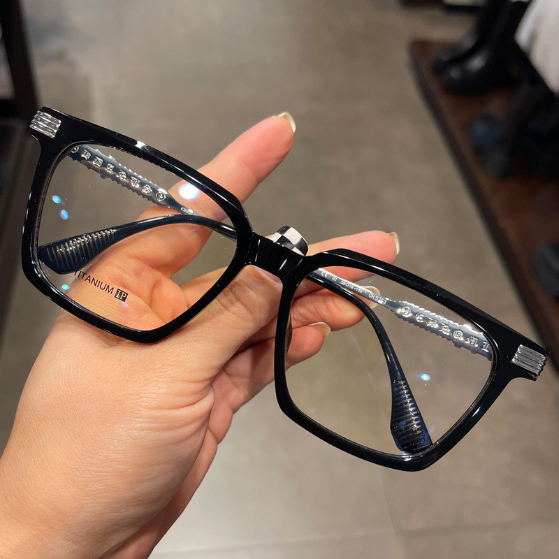 Chrome Hearts Spectacle Frame Large Frame Square Big Face Retro ...