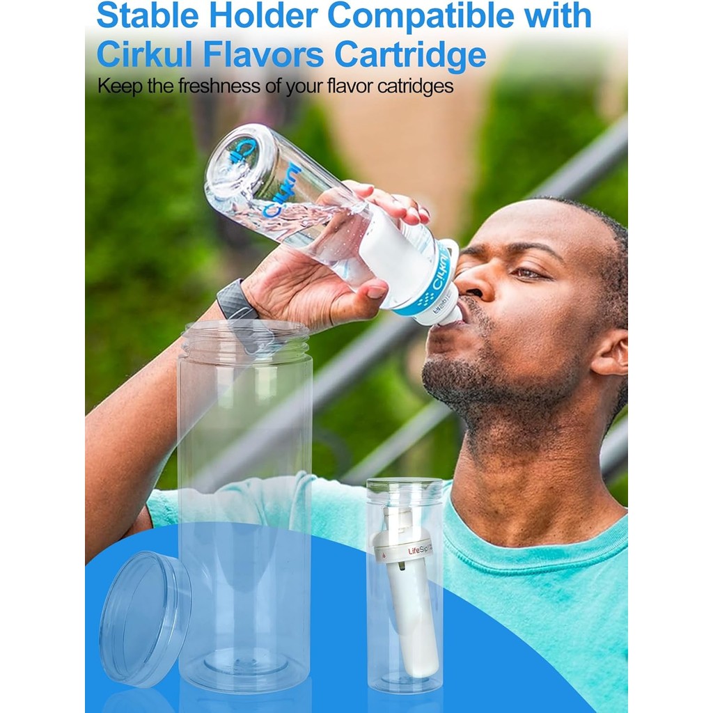 Owala STANLEY Flavor Cartridge Holder Compatible with Cirkul Sips, BPA ...