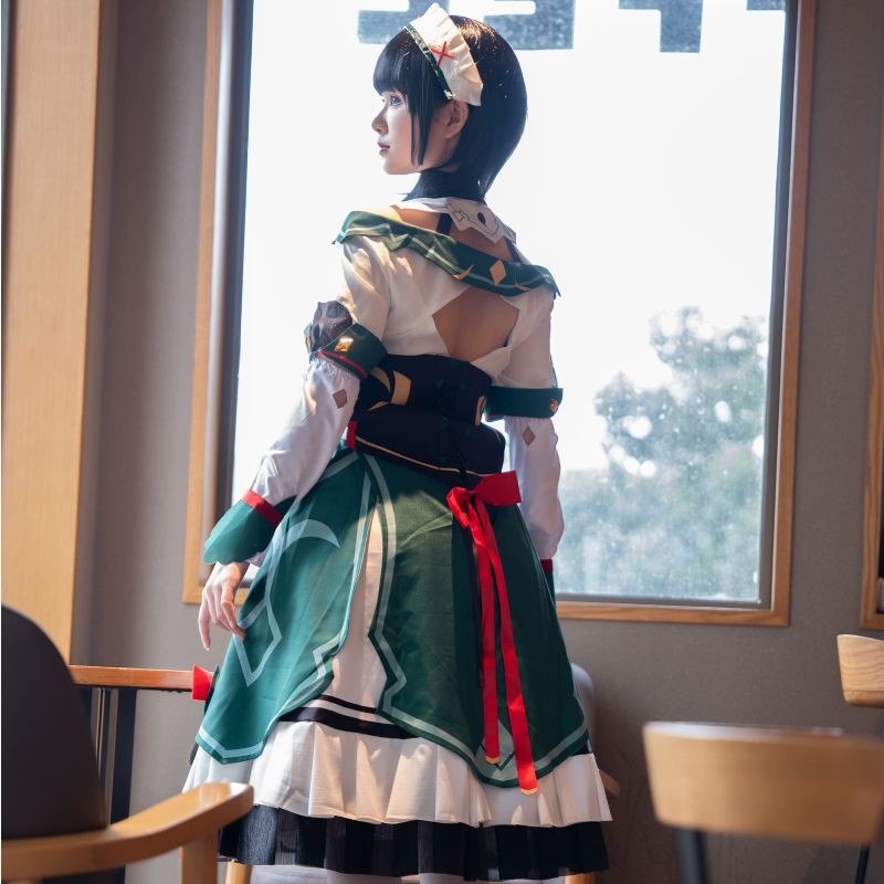 Yuanshen Catherine cos Adventurer Association npc cosplay Costume Maid ...