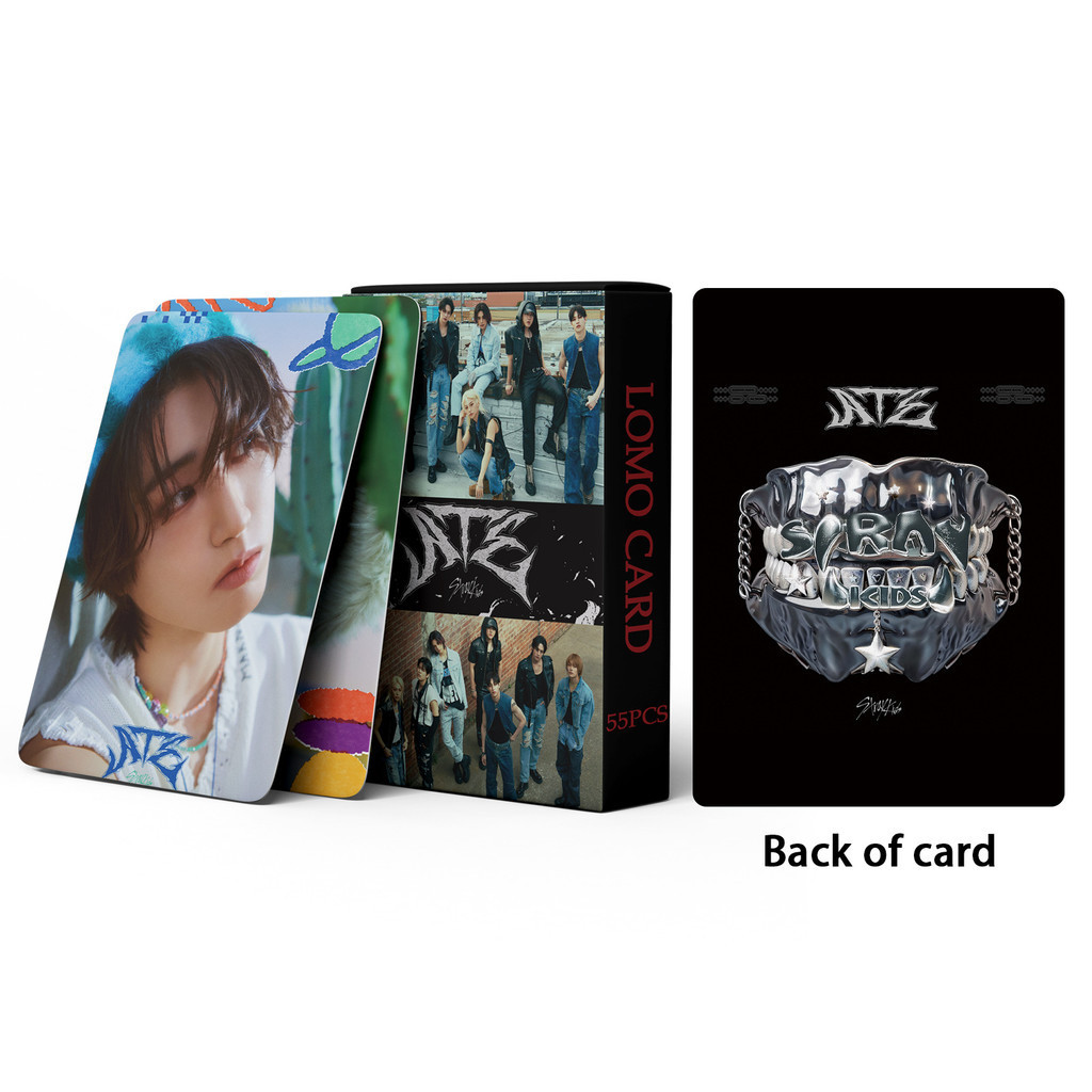 55pcs STRAY KIDS SKZ HOP Lomo cards ATE Lose My Breath Magic School SKZ ...
