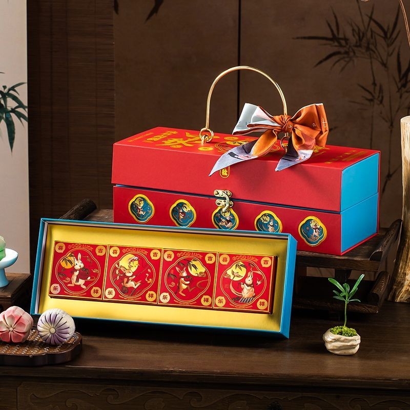 Mid-autumn Mooncake Packaging Box High-End Gift Box Baking Shop Dessert ...