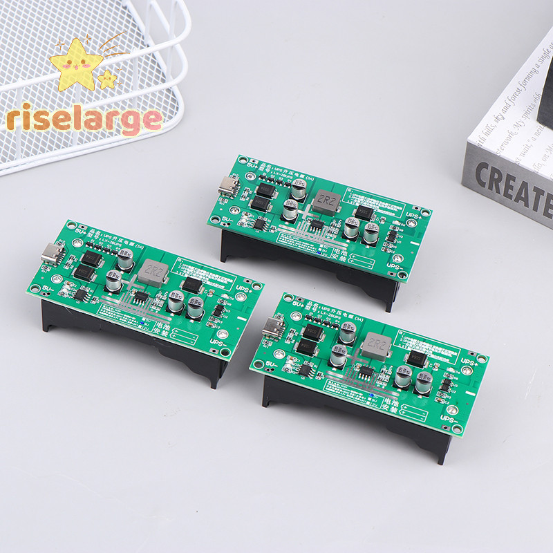 [RiseLargeS] Type-C 15W 3A 18650 Lithium Charger Module DC-DC Step Up ...